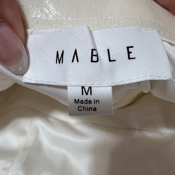 Mable | Dresses | Mable Ruffle Strapless Mini | Poshmark